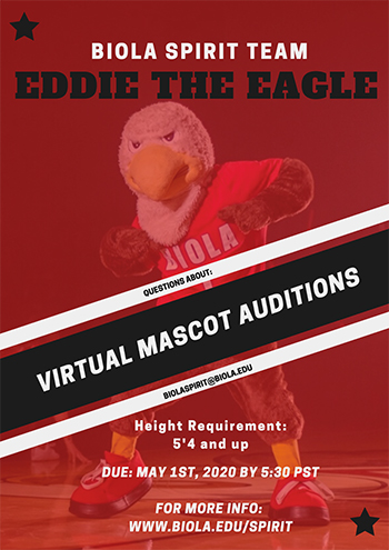Auditions - Biola Spirit - Biola University